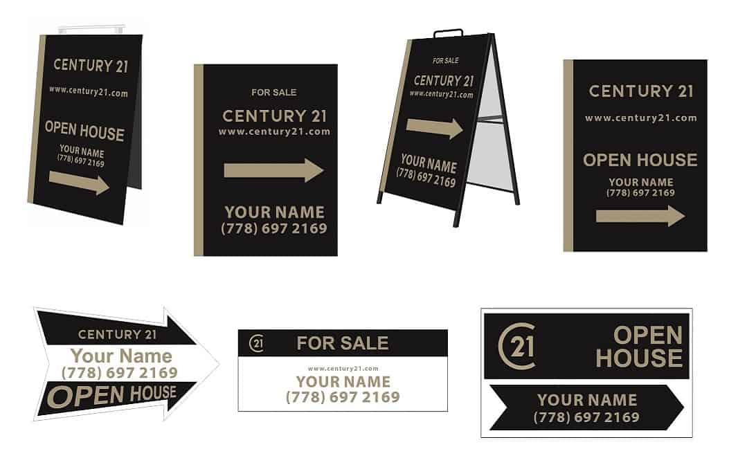 Signs for Century 21 in Vancouver - Free Design and Low Prices ...