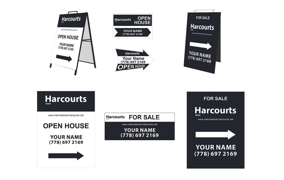 Harcourts Signs - Design Ready! - Quarter Cheaper Signs