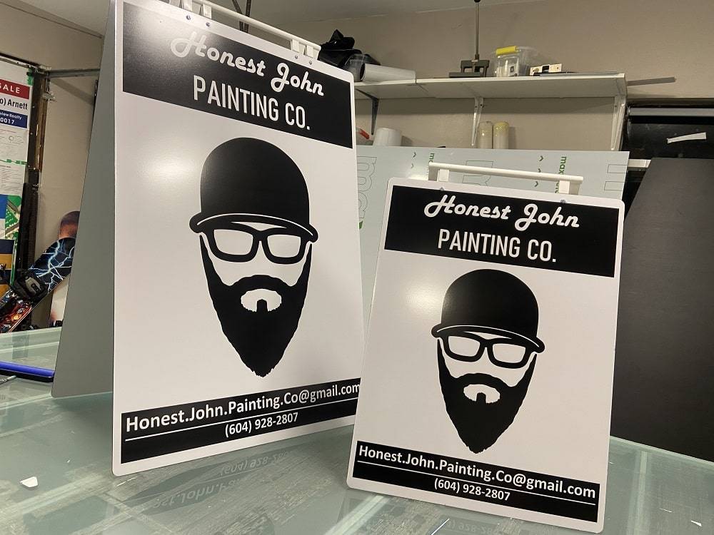 A-frame Signs with discount 25-50% in Vancouver, Canada